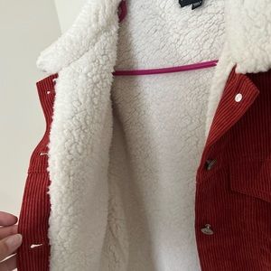 Jackets & Coats | Red Orange Shacket | Poshmark